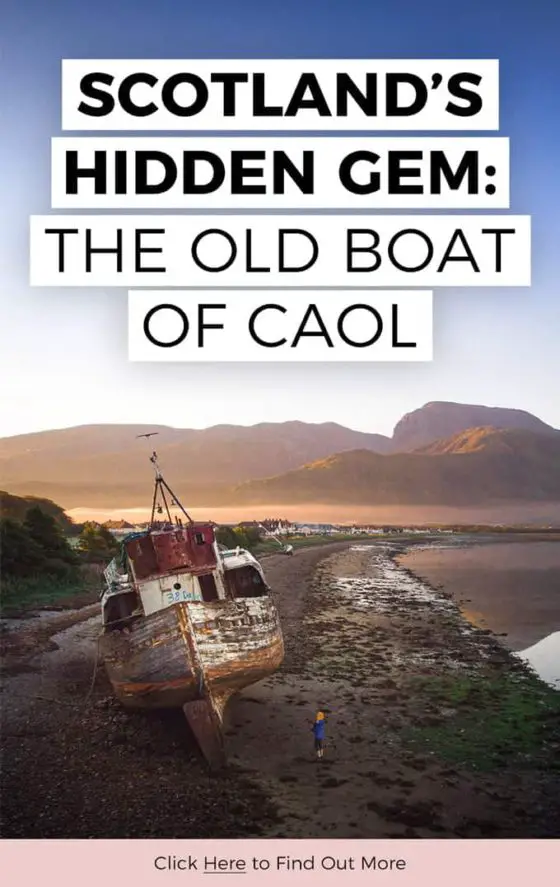Old Boat of Caol: Scotland's Most Photogenic Shipwreck - KatieGoes