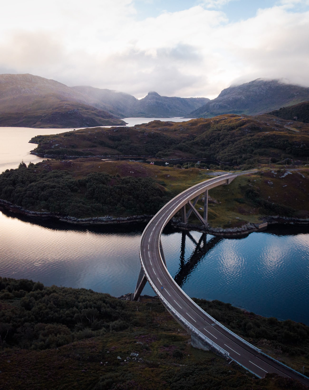 Kylesku Bridge Viewpoint (NC500 Guide) - KatieGoes