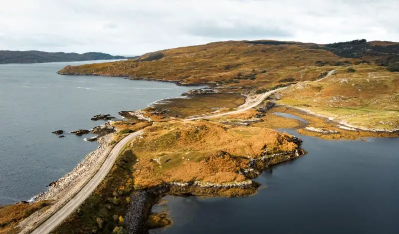Kylesku Bridge Viewpoint (NC500 Guide) - KatieGoes
