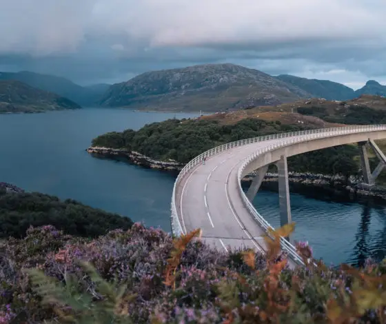 Kylesku Bridge Viewpoint (NC500 Guide) - KatieGoes