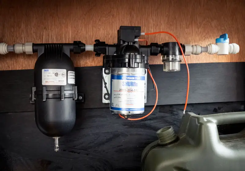 Simple Water System for Van Life: A Basic Plumbing Setup - KatieGoes