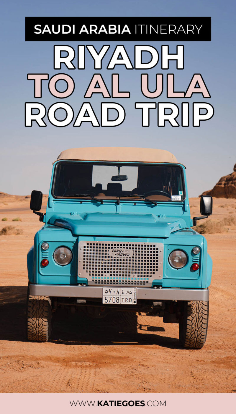 The BEST Saudi Arabia Itinerary: 1-Week Riyadh to Al Ula Road Trip - KatieGoes
